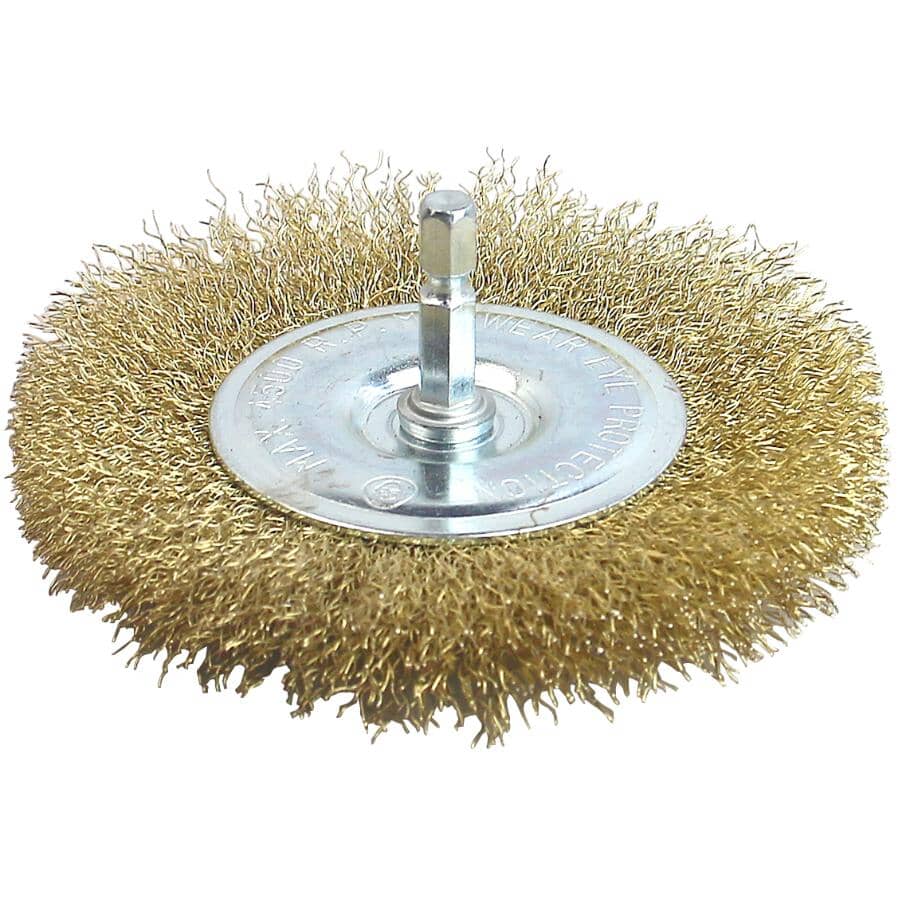 BENCHMARK 4" Fine Wire Wheel | Home Hardware