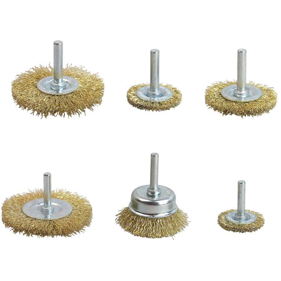 BENCHMARK Wire Wheel Set - 6 Piece | Home Hardware