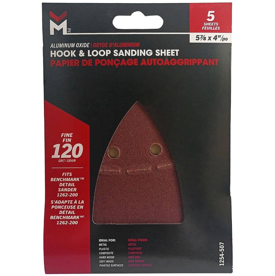 BENCHMARK 120 Grit Finish & Detail Sandpaper | Home Hardware