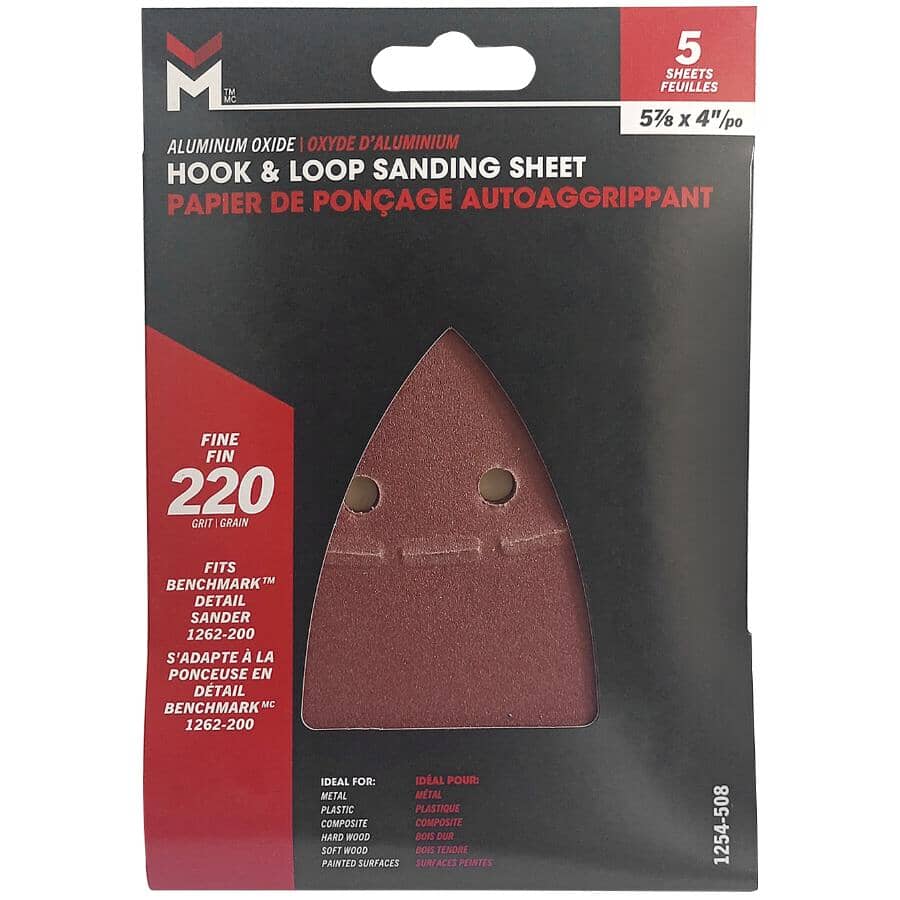 BENCHMARK 220 Grit Finish & Detail Sandpaper | Home Hardware