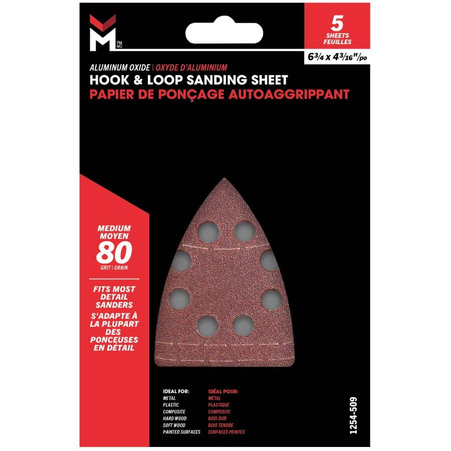 BENCHMARK 80 Grit Finish & Detail Sandpaper | Home Hardware