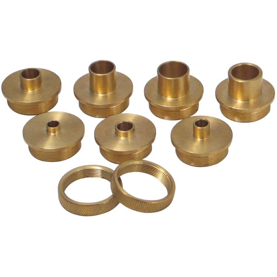 Rok Brass Template Guide Bushing Set | Home Hardware