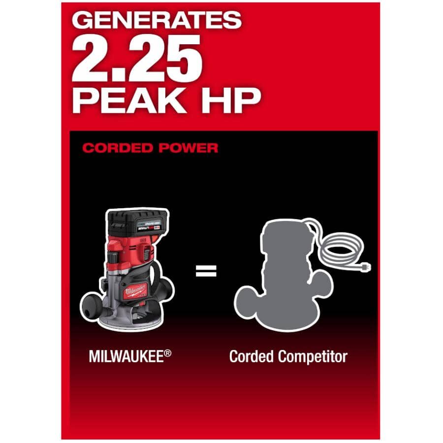 MILWAUKEE M18 Fuel 1/2" Router | Home Hardware