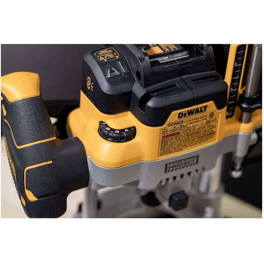 DEWALT 20V MAX 2-1/4 HP Cordless Plunge Router | Home Hardware