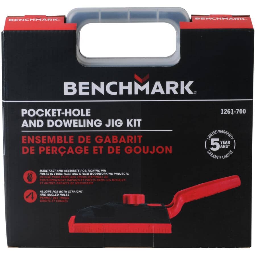 BENCHMARK Pocket Hole Jig Kit - 68 Piece | Home Hardware