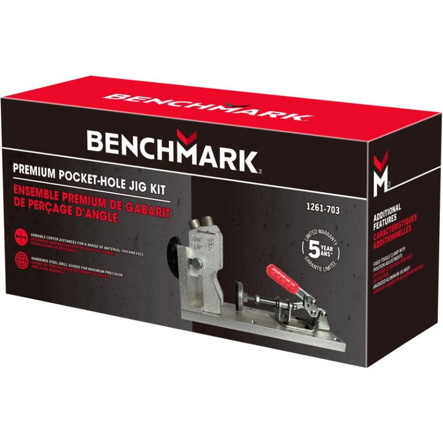 BENCHMARK Deluxe Pocket Hole Jig Kit | Home Hardware