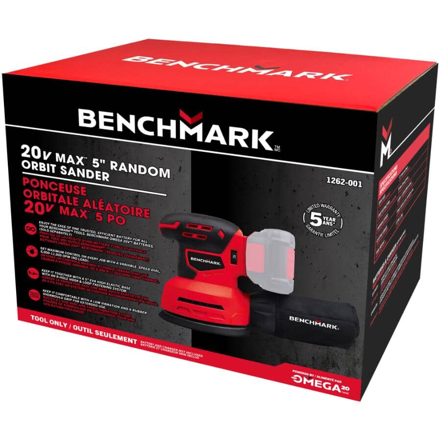 BENCHMARK 20V Max 5" Lithium | Home Hardware
