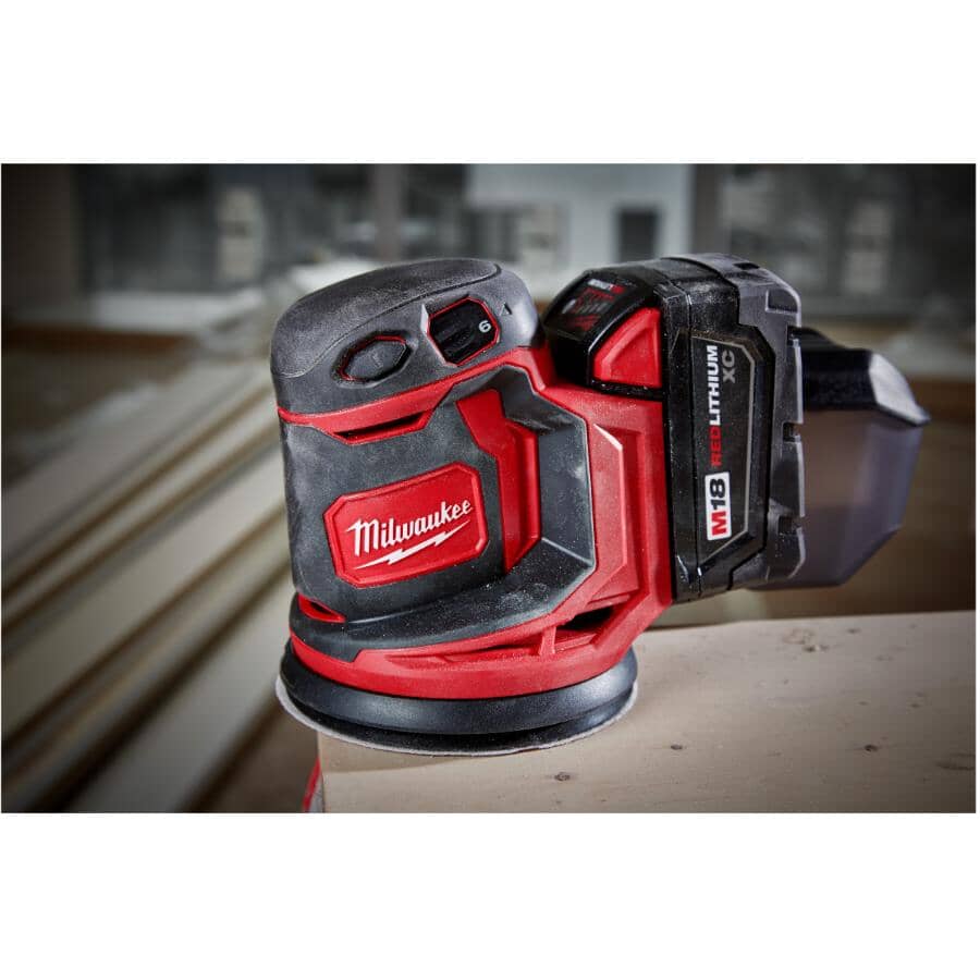 MILWAUKEE M18 Redlithium 18V 5" Random Orbit Sander | Home Hardware