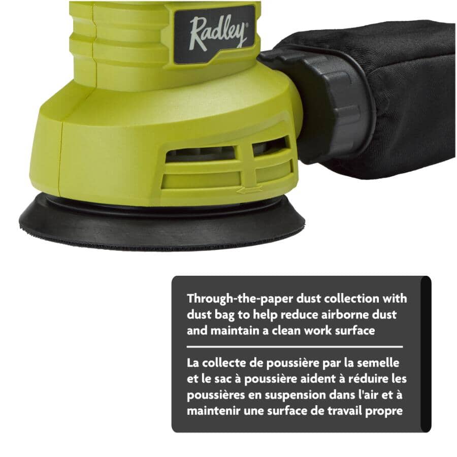 RADLEY 5" 2 Amp Random Orbit Sander | Home Hardware