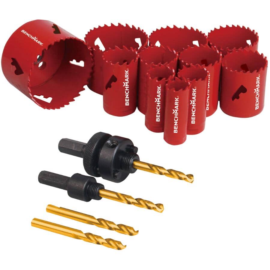 BENCHMARK Bi-Metal Hole Saw Set | Home Hardware