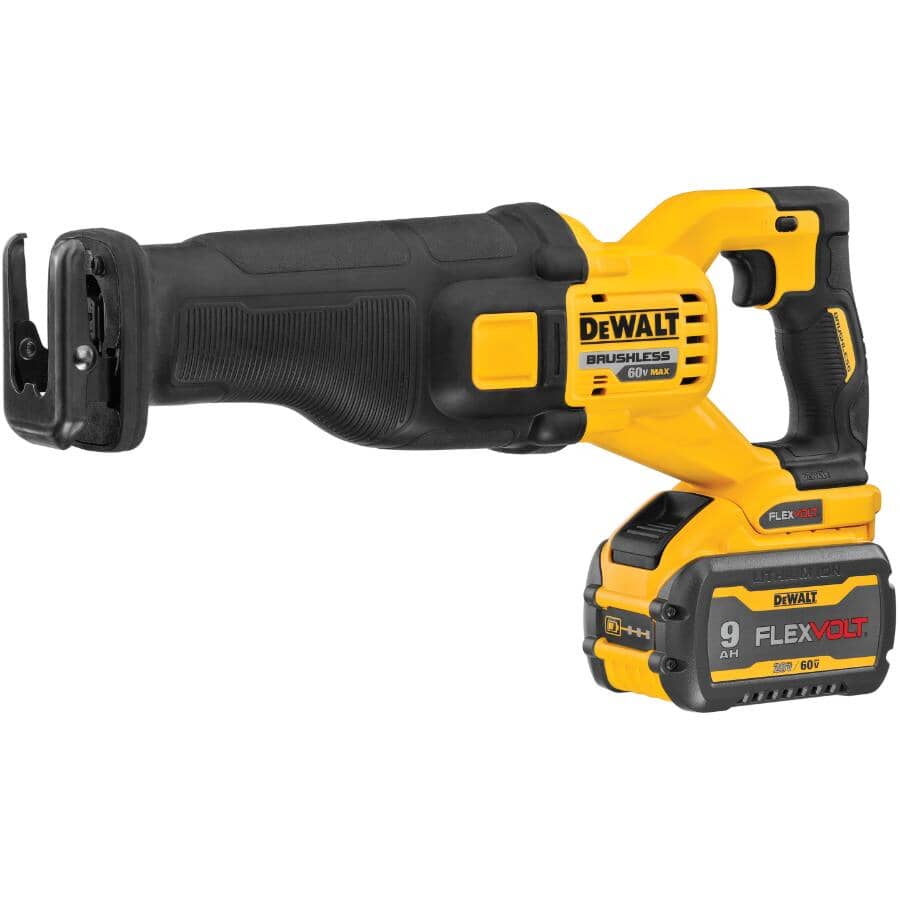 DEWALT Flexvolt 60V Max Brushless Cordless Reciprocating Saw Kit | Home Hardware