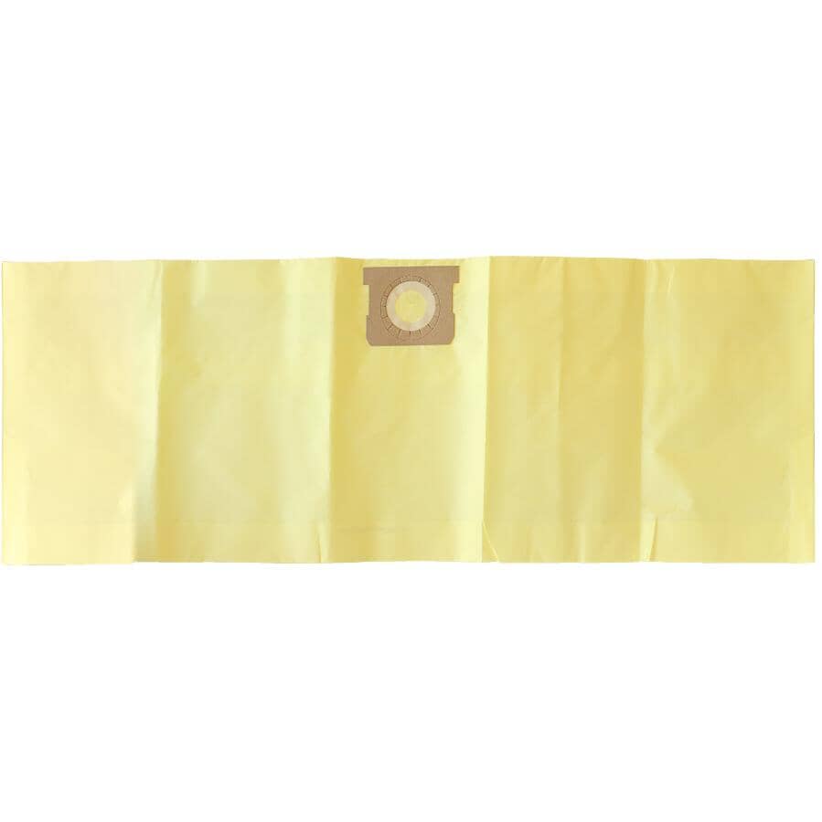 FILTERPOWER 10-15 US Gal High Efficiency Wet / Dry Vacuum Filter Bags ...
