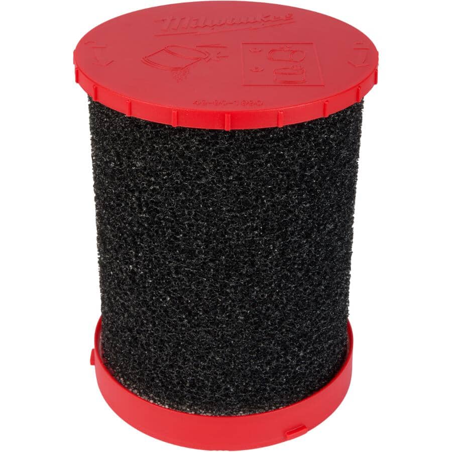 MILWAUKEE Large Wet / Dry Vacuum Replacement Foam Filter | Home Hardware