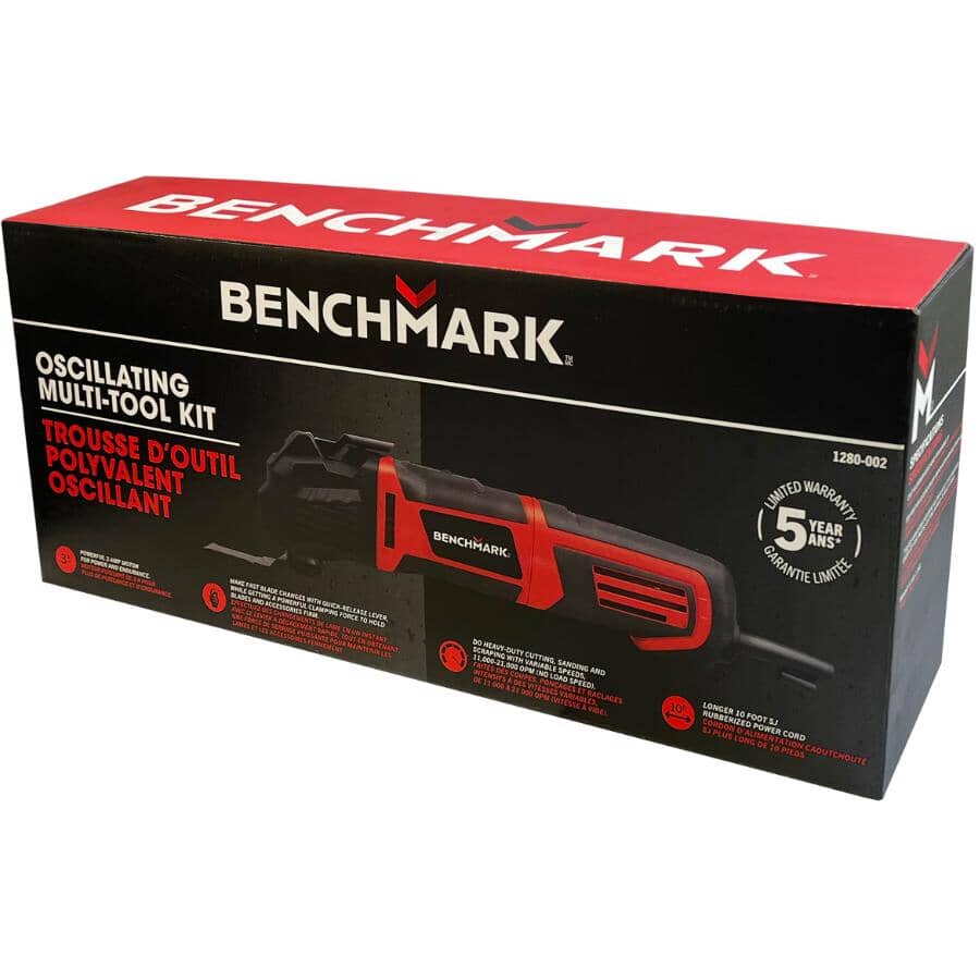 BENCHMARK Oscillating Tool Kit - 13 Piece | Home Hardware