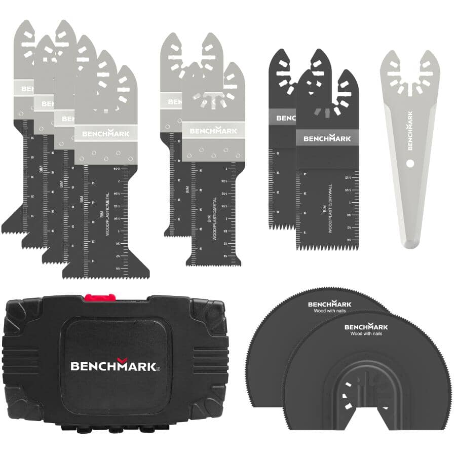 BENCHMARK Professional Oscillating Blade Kit – 11 Piece | Home Hardware