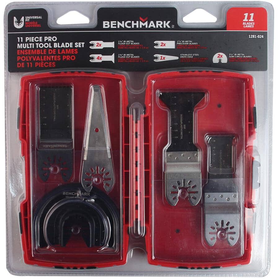 BENCHMARK Professional Oscillating Blade Kit – 11 Piece | Home Hardware