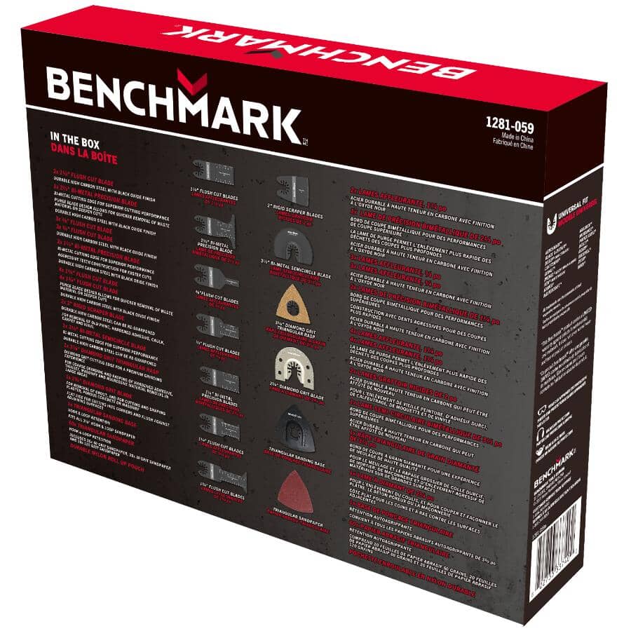 BENCHMARK Oscillating Tool Accessory Kit | Home Hardware