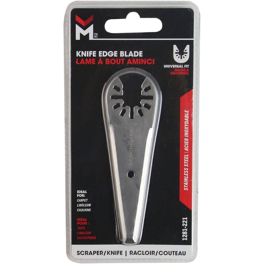 BENCHMARK Stainless Steel Edge Scraper Oscillating Blade | Home Hardware