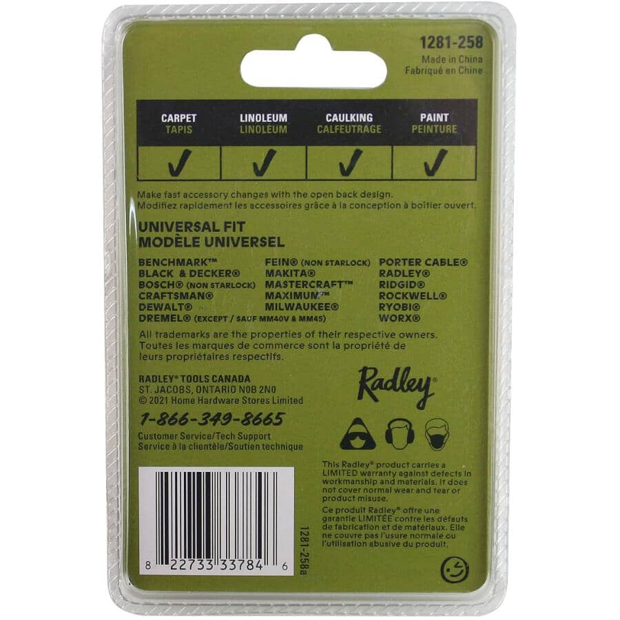 RADLEY Ridgid Edge Scraper Oscillating Blade – 2" | Home Hardware