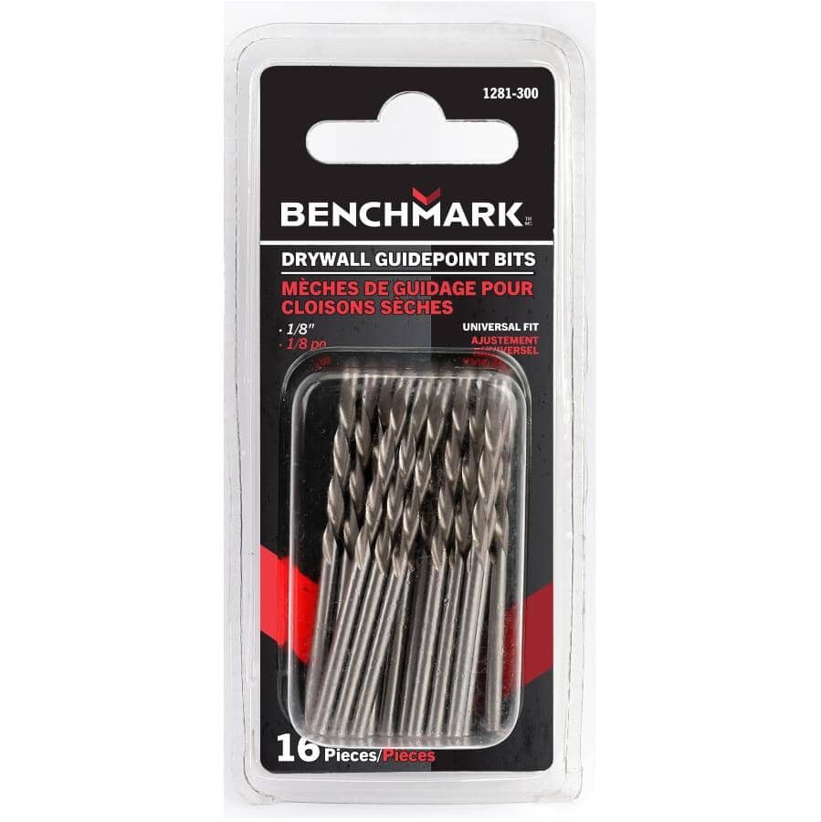 BENCHMARK 1/8" Drywall Guidepoint Bit Set | Home Hardware