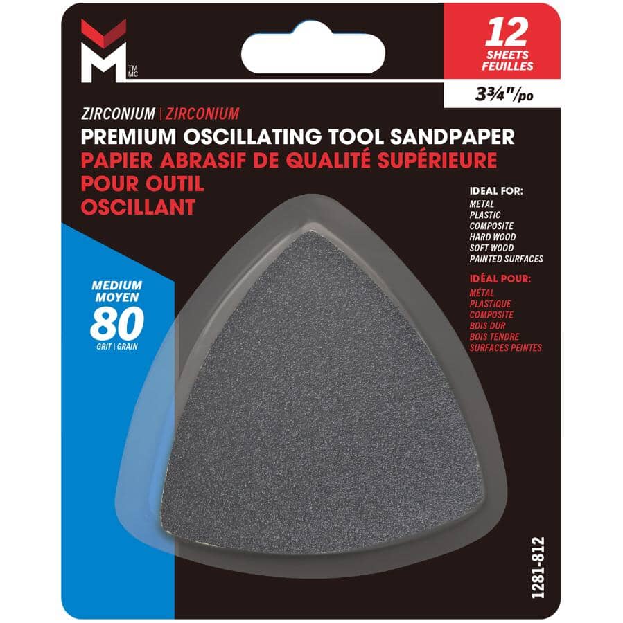 BENCHMARK 3.75" Triangle Sandpaper | Home Hardware
