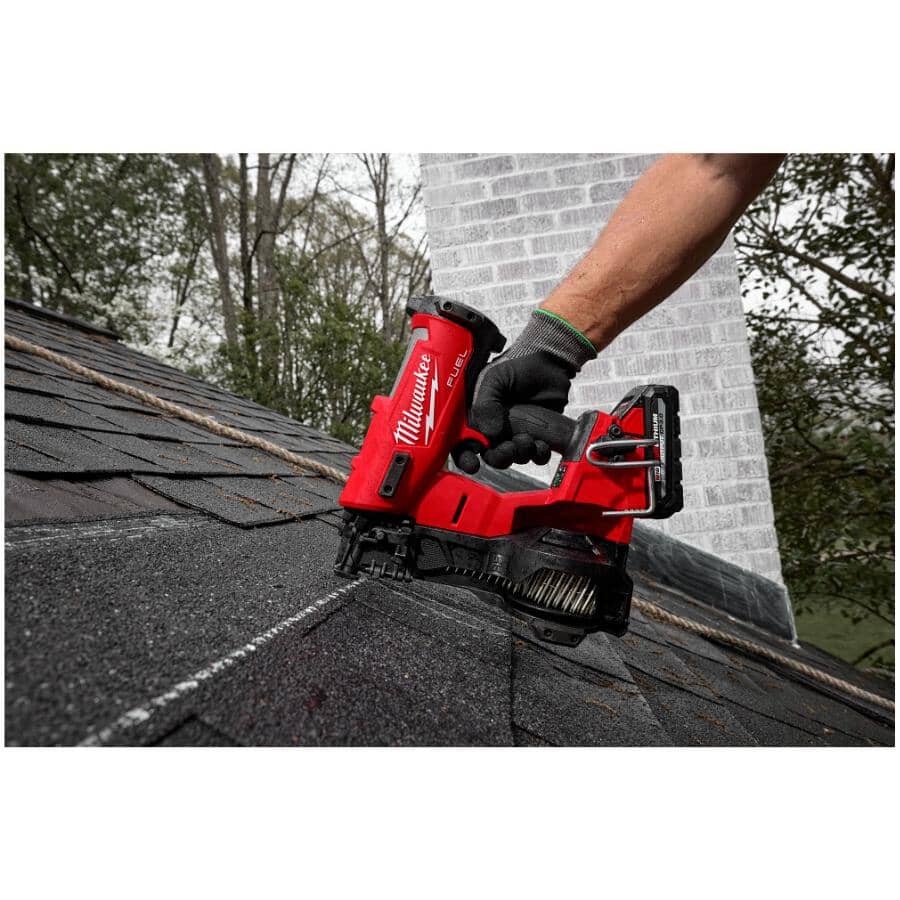 MILWAUKEE M18 FUEL Coil Roofing Nailer Kit | Home Hardware
