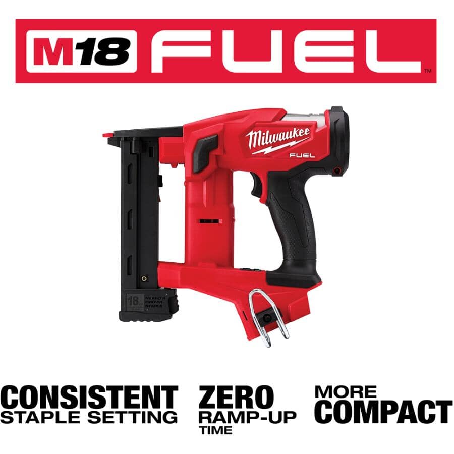 MILWAUKEE M18 FUEL 18 Gauge Narrow Crown Stapler | Home Hardware