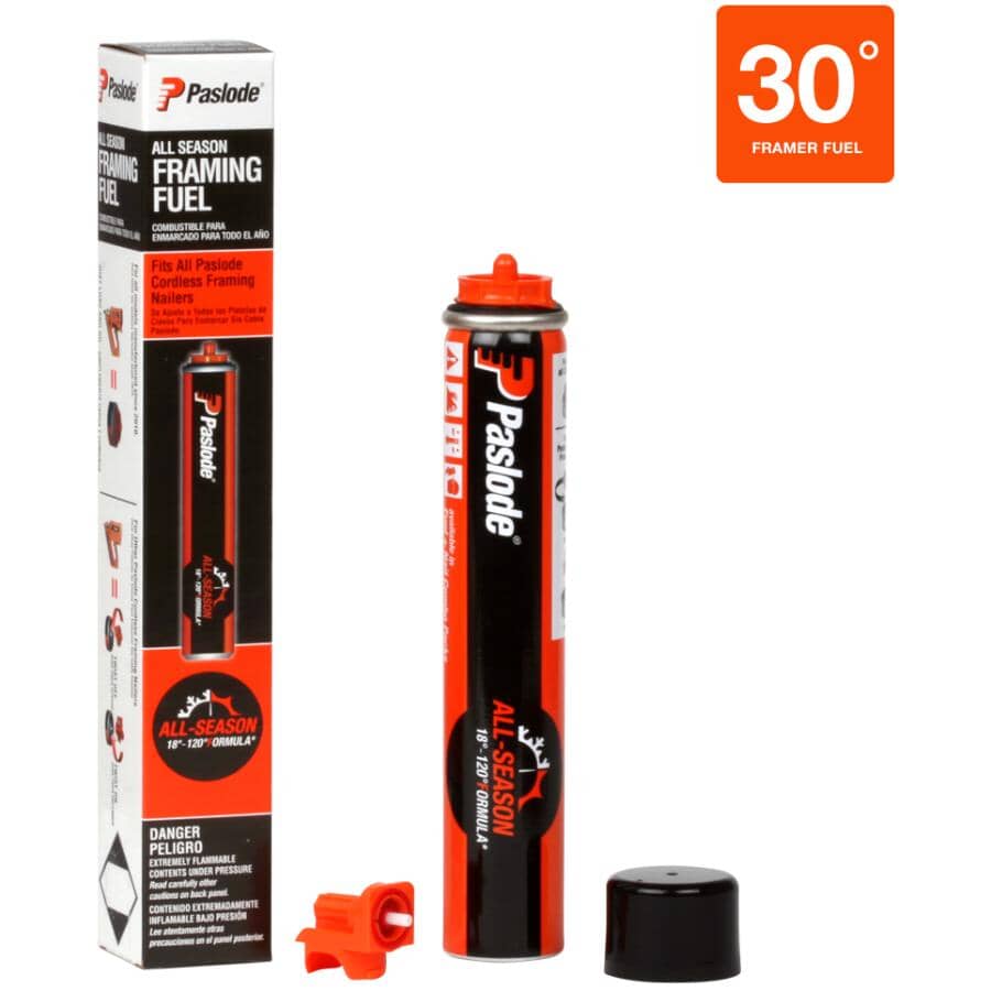 PASLODE Orange Quickload Fuel Cell, with Adapter | Home Hardware