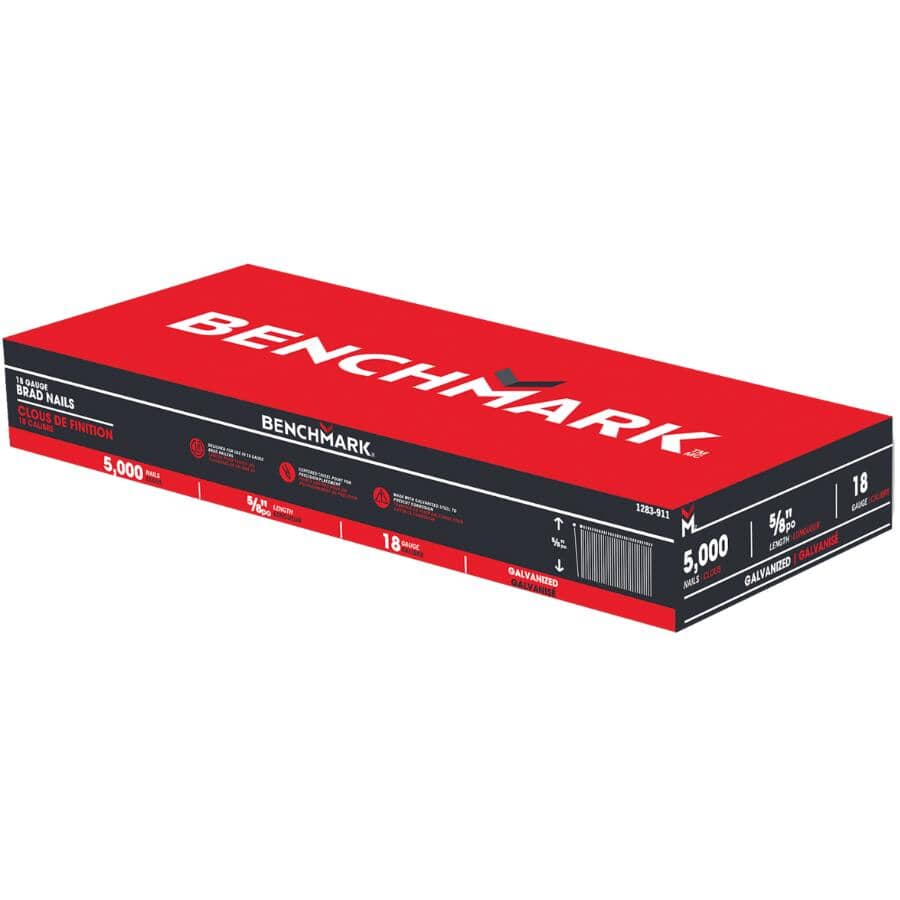 BENCHMARK 5/8" 18 Gauge Brad Nails | Home Hardware