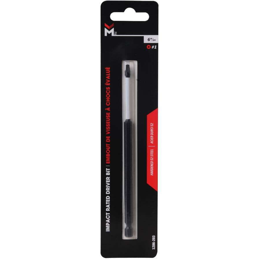 BENCHMARK 6" #1 Square Power Bit | Home Hardware