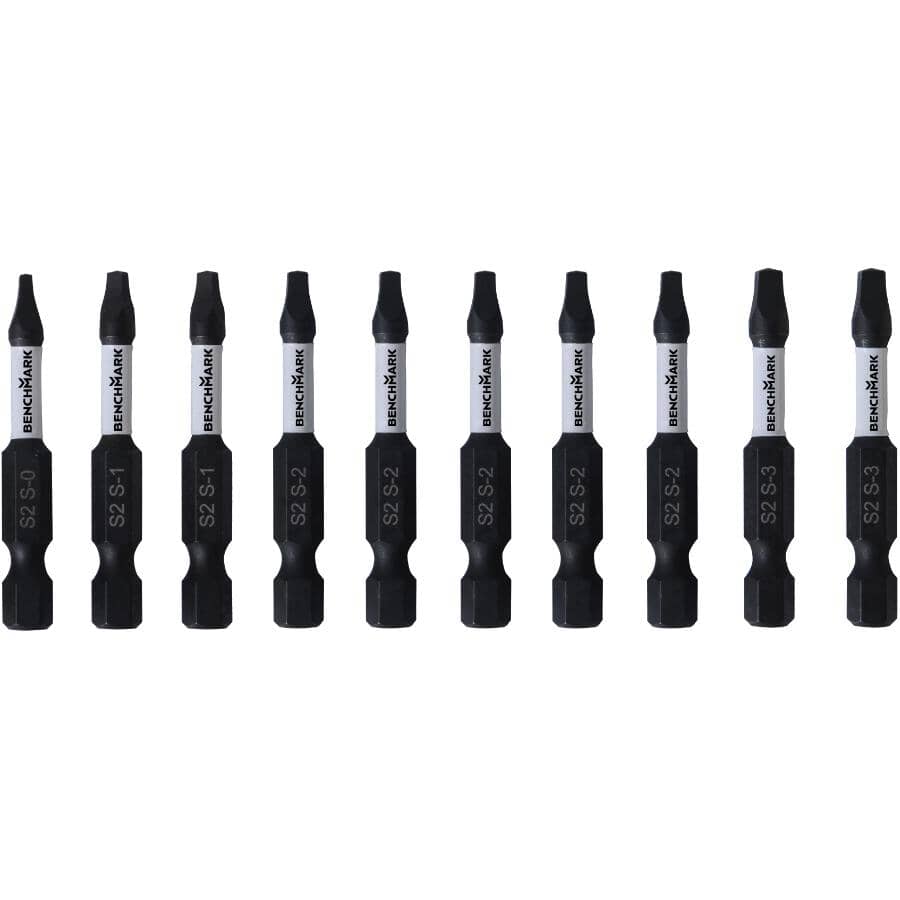 BENCHMARK 2" Square Power Bits | Home Hardware