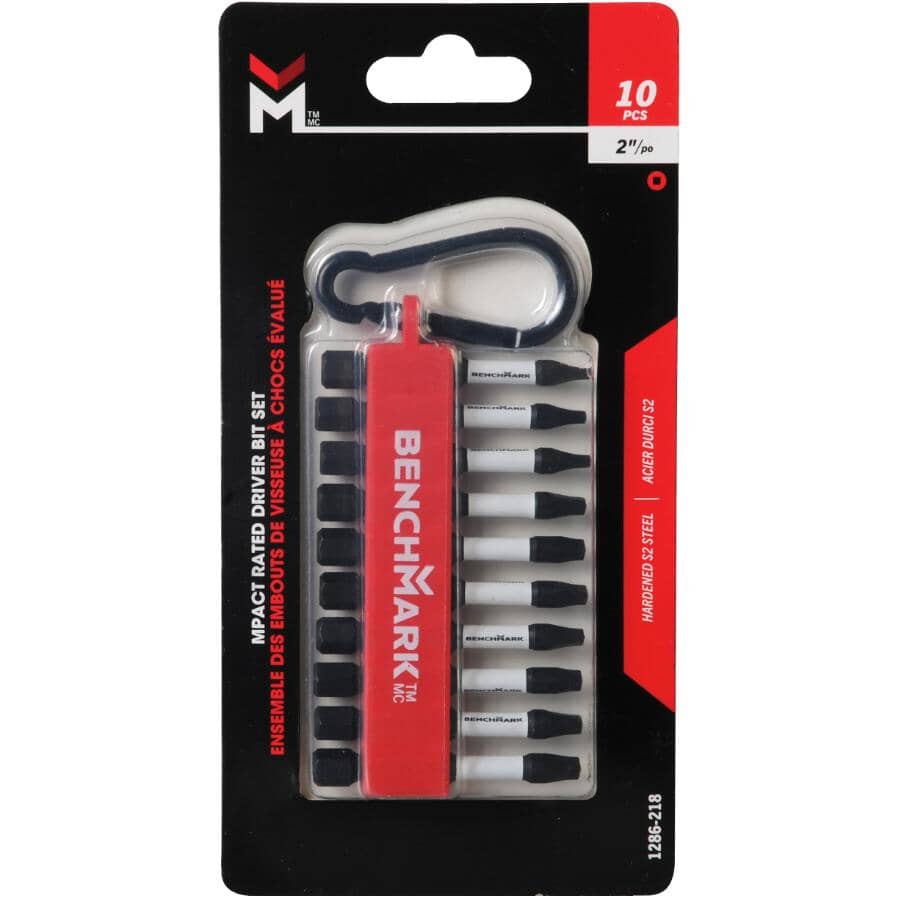 BENCHMARK 2" Square Power Bits | Home Hardware