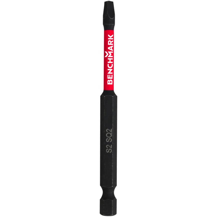 BENCHMARK 3.5" #2 Square Impact Rated Power Bit | Home Hardware