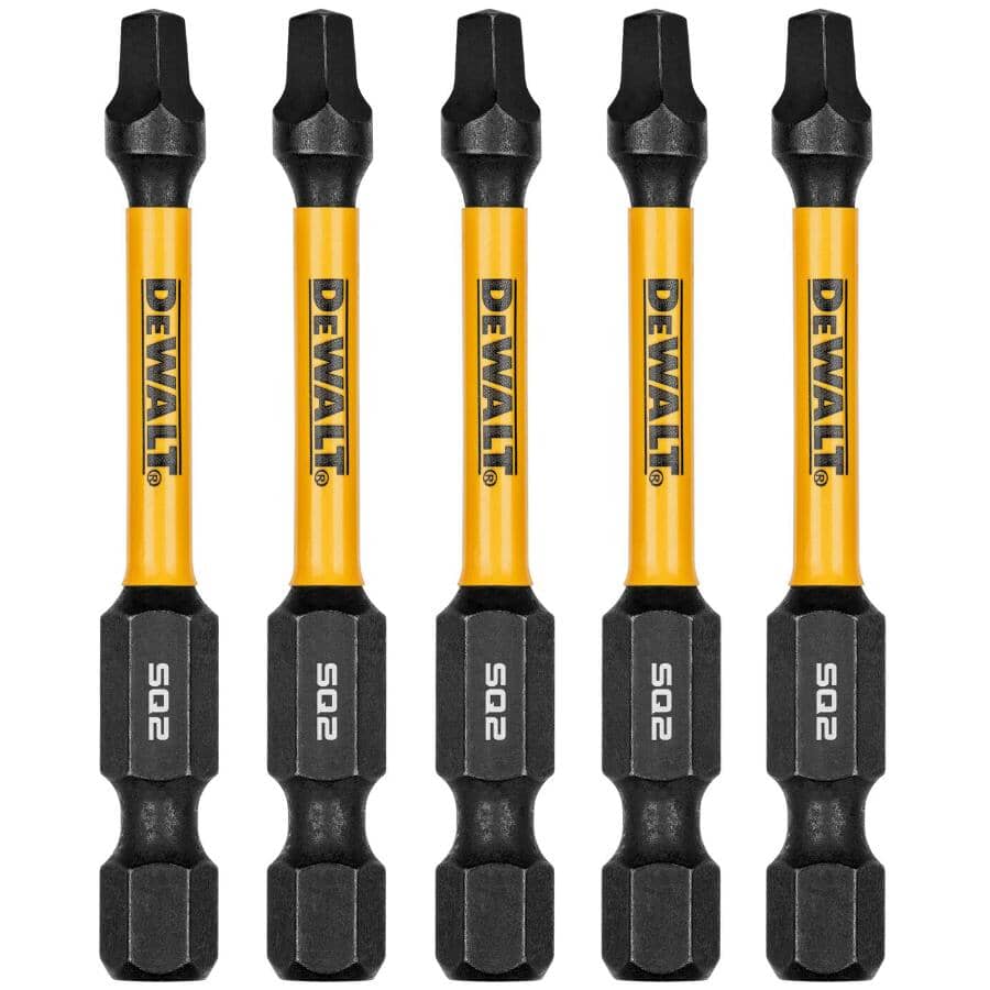 DEWALT 2.25" FlexTorq #2 Square Impact Rated Power Bits | Home Hardware