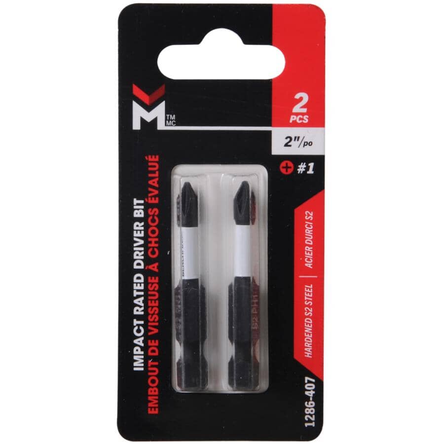 BENCHMARK 2" #1 Phillips Power Bits | Home Hardware