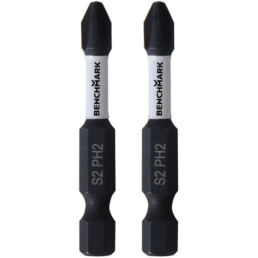 BENCHMARK 2" #2 Phillips Power Bits | Home Hardware
