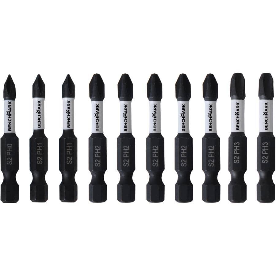BENCHMARK 2" Phillips Power Bits | Home Hardware