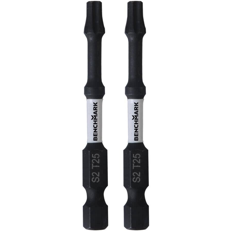 BENCHMARK 2.5" T25 Dual Flex Torx Power Bits | Home Hardware