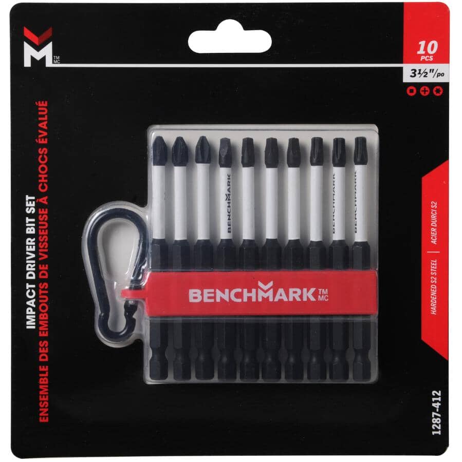 BENCHMARK 3.5" Power Driver Bit Set | Home Hardware