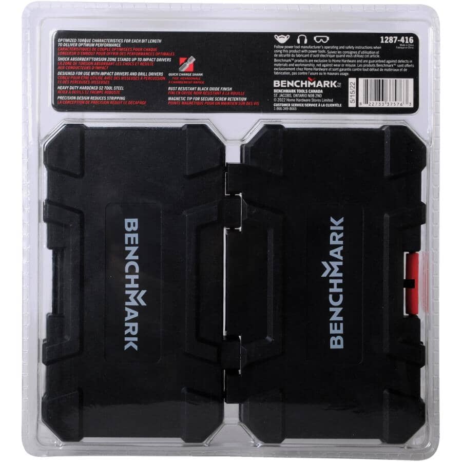 BENCHMARK Power Driver Bit Set - 32 Piece | Home Hardware