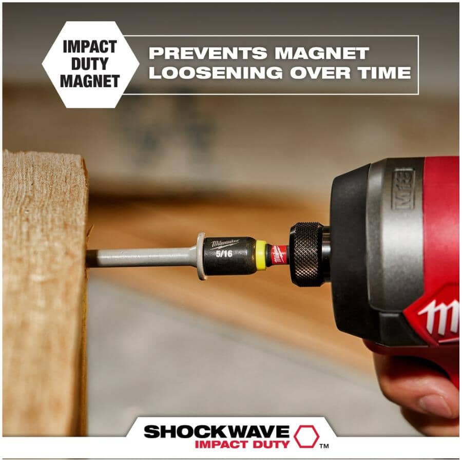 MILWAUKEE Shockwave Magnetic Impact Nut Driver Set | Home Hardware