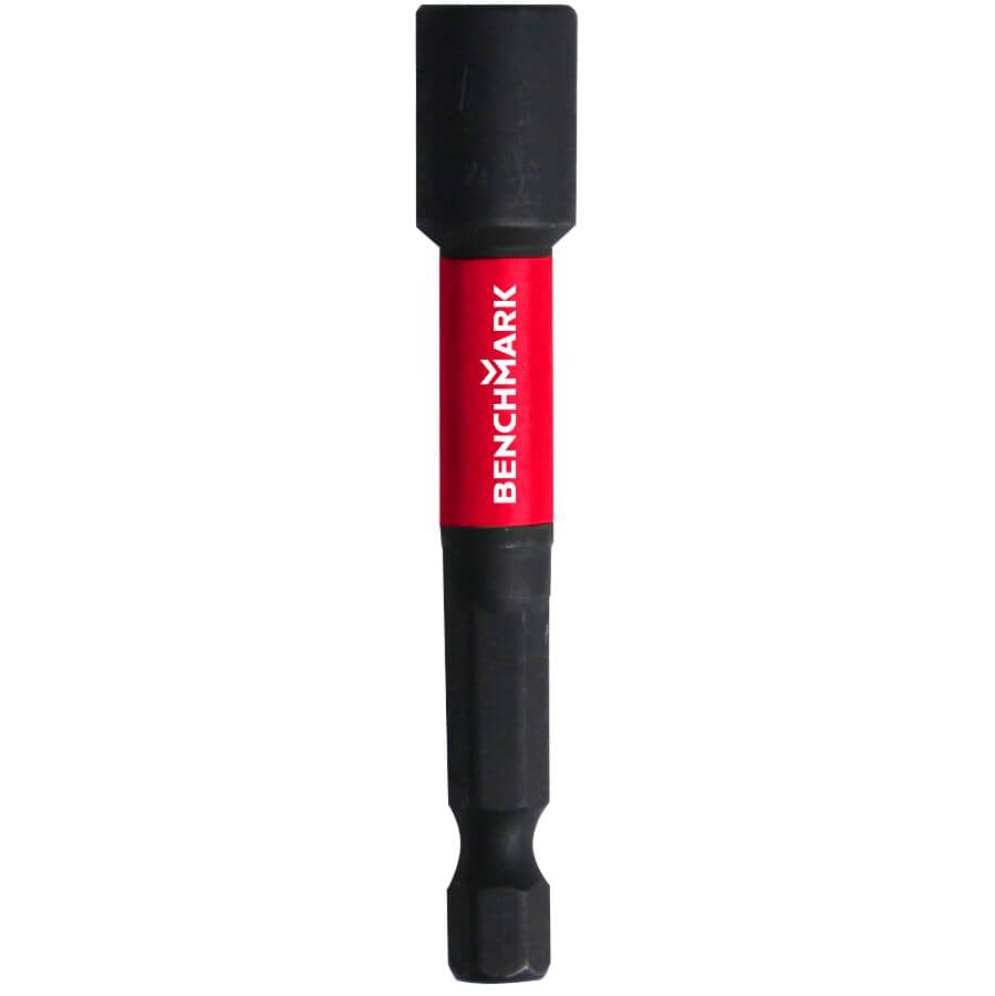 BENCHMARK 1/4" Magnetic Impact Rated Nutsetter Bit | Home Hardware