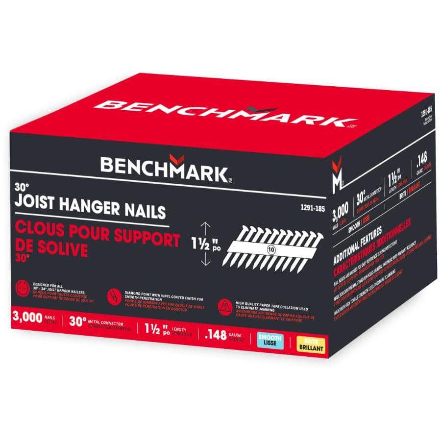 BENCHMARK 1-1/2" Brite Joist Hanger Nails | Home Hardware