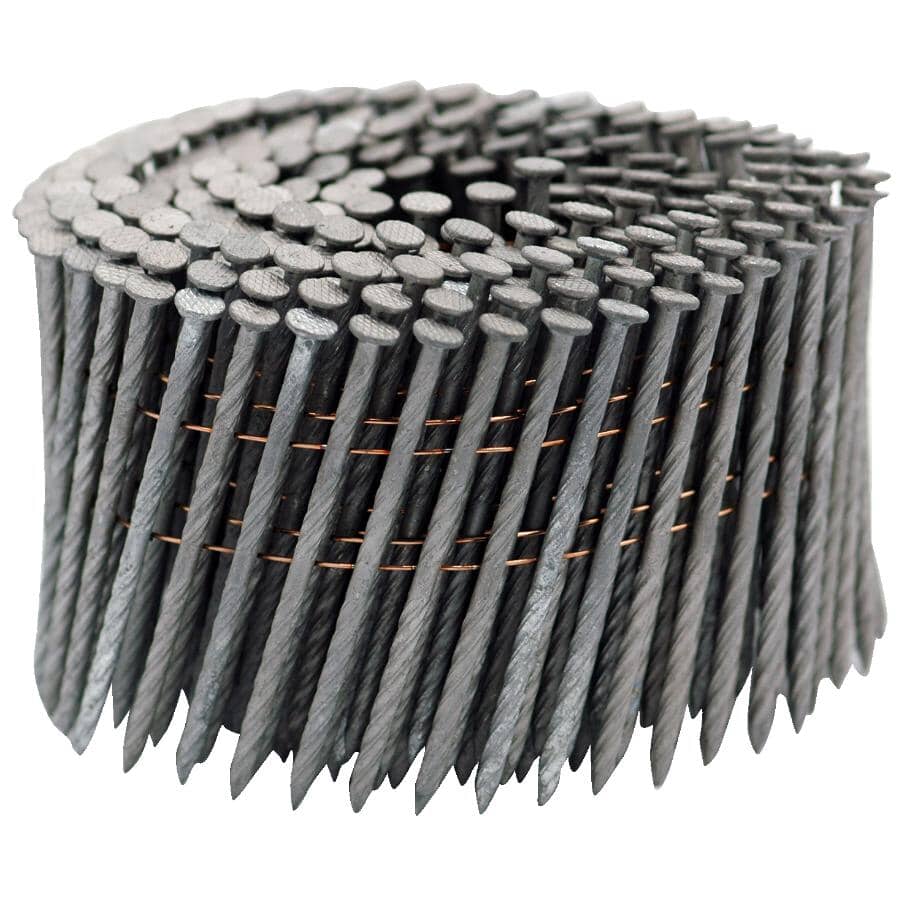 BENCHMARK 2-1/4" 0.099 Gauge HDG Spiral Coil Framing Nails | Home Hardware