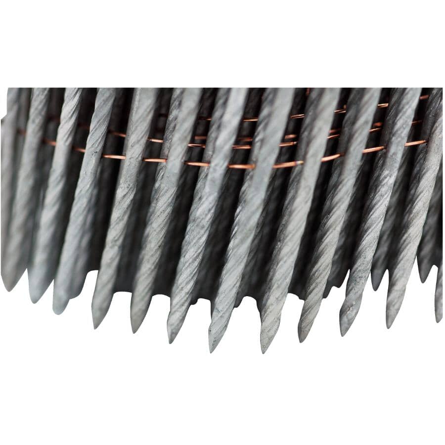 BENCHMARK 2-1/4" 0.099 Gauge HDG Spiral Coil Framing Nails | Home Hardware
