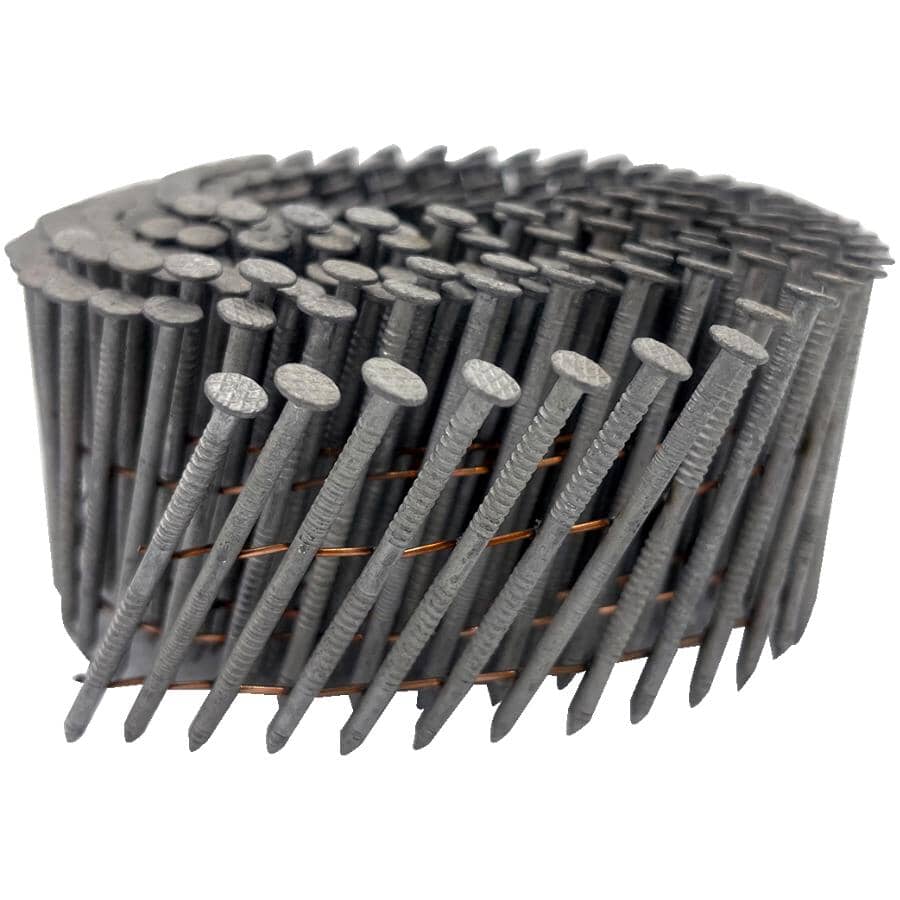 BENCHMARK 2" 0.092 Gauge Brite HDG Coil Framing Nails | Home Hardware