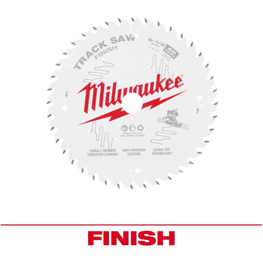 MILWAUKEE 40T Fine Finish Track Saw Blade | Home Hardware