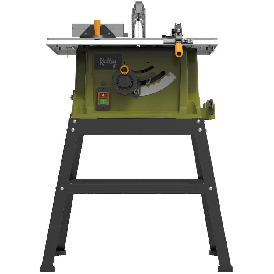RADLEY 10" Table Saw - 15 Amp + Stand | Home Hardware