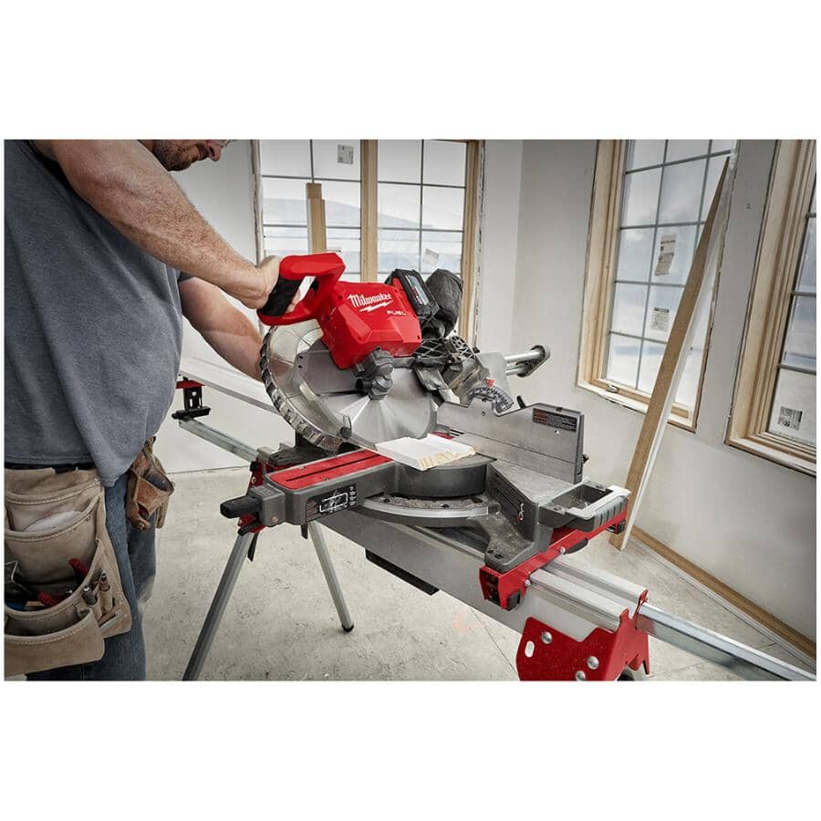MILWAUKEE M18 Fuel 12" 18V Dual Bevel Sliding Compound Mitre Saw | Home ...