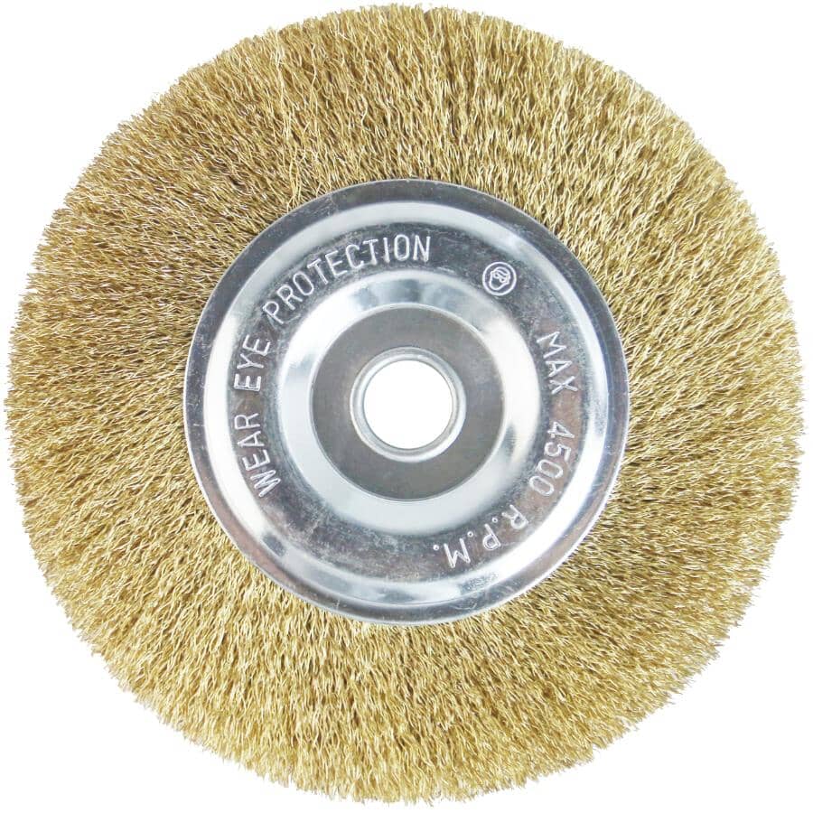BENCHMARK 6" x 1/2" x 1/2" Fine Buffing Wire Wheel | Home Hardware